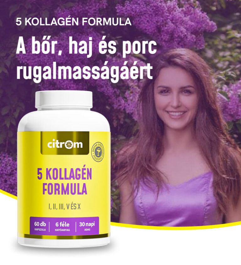5 Kollagén Formula kapszula (6Odb) - Citrom.hu